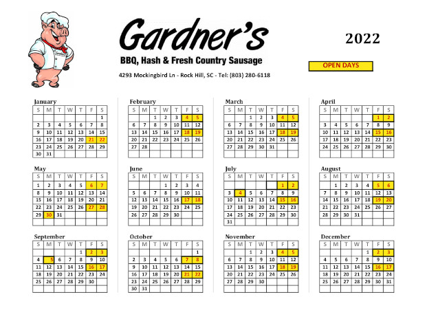 Gardners BBQ & Hash